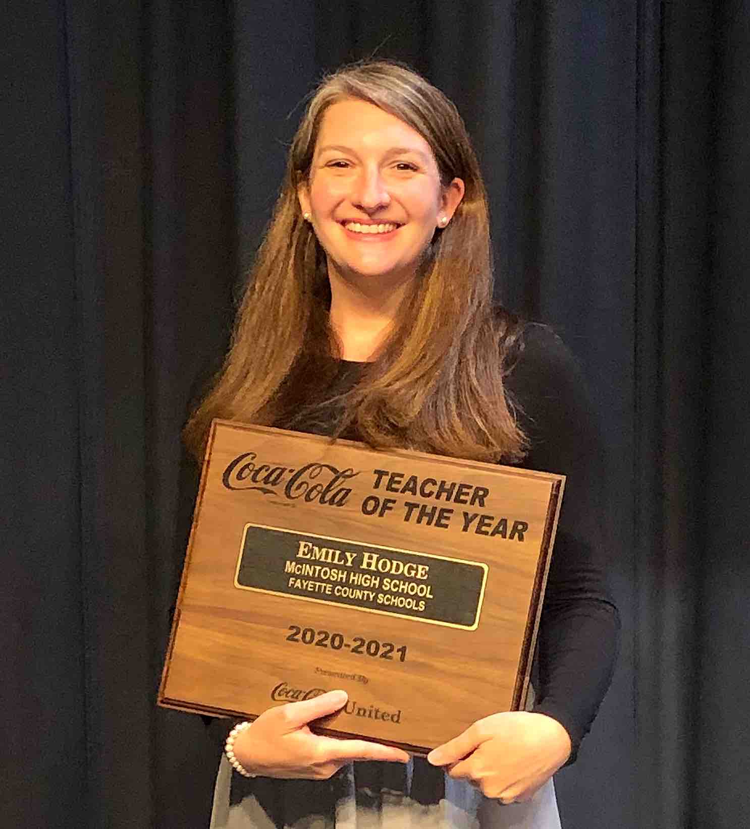 McIntosh High’s Emily Hodge named Fayette County Teacher of the Year ...