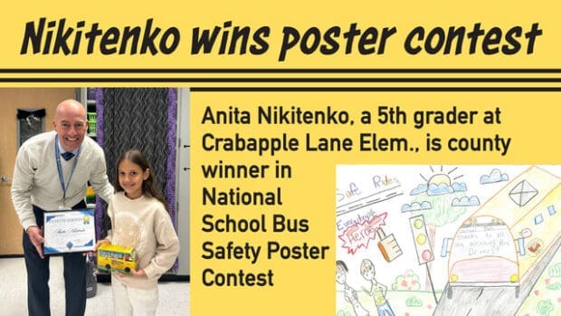 Nikitenko wins bus safety poster contest | The Citizen